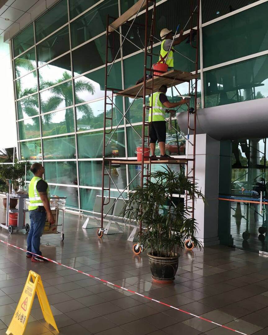 Window-Airport-Cleaning | Cleaning Resources Malaysia